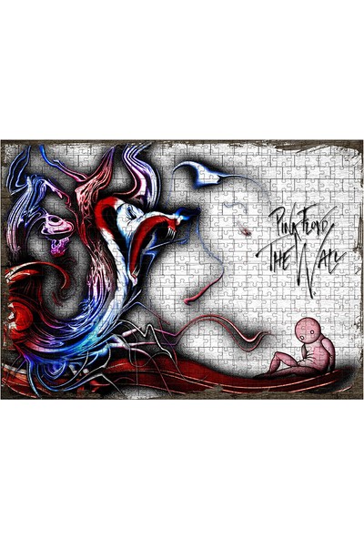 Tablomega Ahşap Mdf Puzzle Yapboz Pink Floyd The Wall 500 Parça 50*70 cm