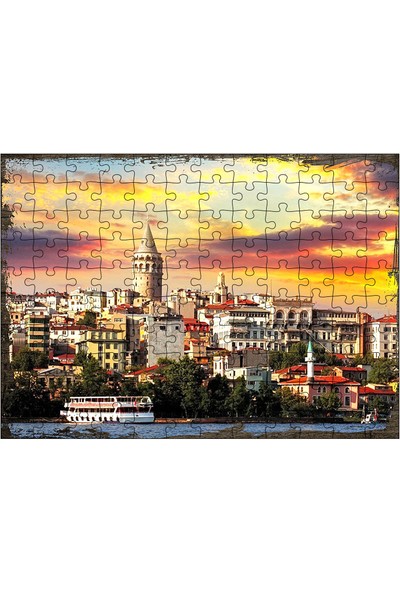 Tablomega Ahşap Mdf Puzzle Yapboz Istanbul Manzara 120 Parça 25*35 cm Tablomega Ahşap Mdf Puzzle Yapboz Istanbul Manzara 120 Parça 25*35 cm
