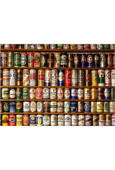 Tablomega Ahşap Mdf Puzzle Yapboz Bira Kutuları Rafı 500 Parça 50*70 cm Tablomega Ahşap Mdf Puzzle Yapboz Bira Kutuları Rafı 500 Parça 50*70 cm