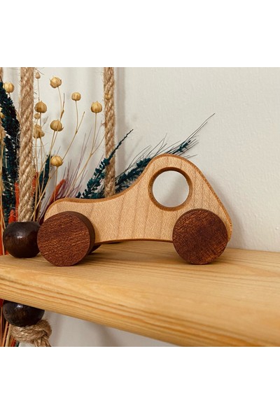 Nurkan Ahşap Oyuncak Araba