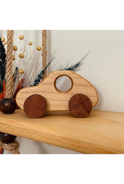 Nurkan Ahşap Oyuncak Araba
