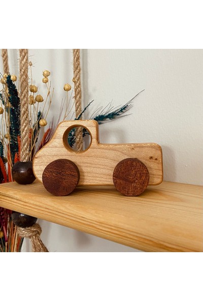 Nurkan Ahşap Oyuncak Araba