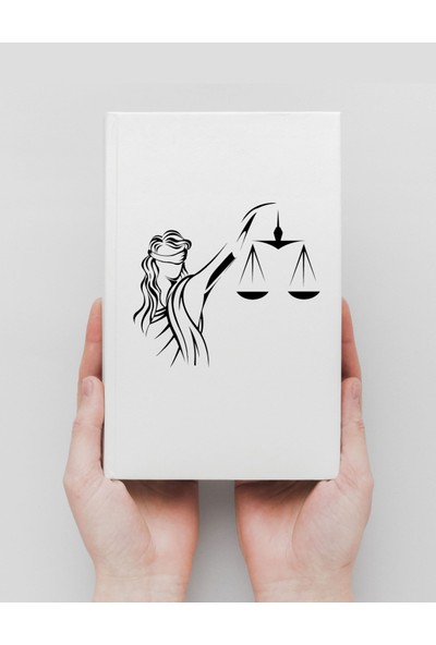 Tişört Kadıköy Kanvas Kapaklı Çizgisiz Not Defteri