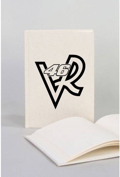 Tişört Kadıköy Kanvas Kapaklı Çizgisiz Not Defteri