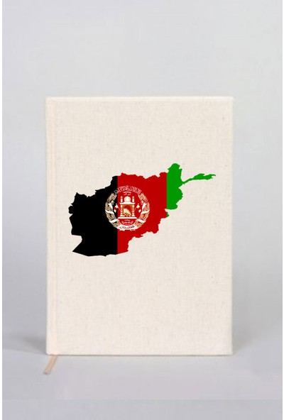 Tişört Kadıköy Kanvas Kapaklı Çizgisiz Not Defteri