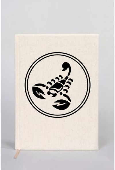 Tişört Kadıköy Kanvas Kapaklı Çizgisiz Not Defteri