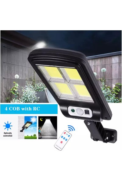 Bernam Uzaktan Kumandalı Solar Dış Mekan 128 Cob Ledli Bahçe Lambası Bernam Uzaktan Kumandalı Solar Dış Mekan 128 Cob Ledli Bahçe Lambası