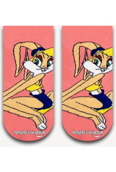 Neşeli Çoraplar Lola Bunny Renkli Çocuk Çorap