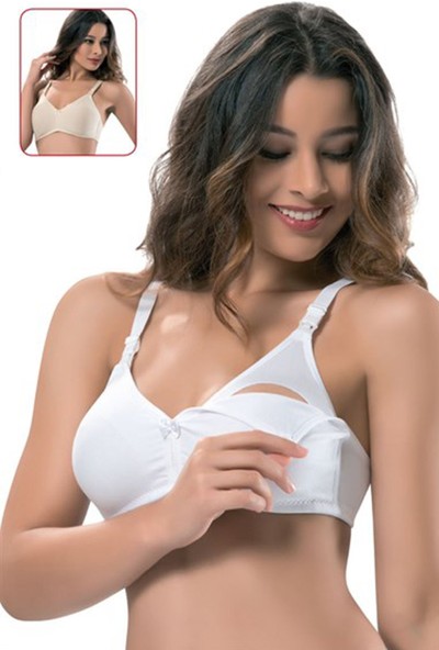 Emay Beyaz Emay 116 D Hamile Emzirme Sütyen