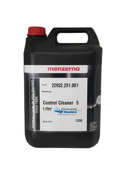Menzerna Control Cleaner Yüzey Temizleyici L 5 Lt