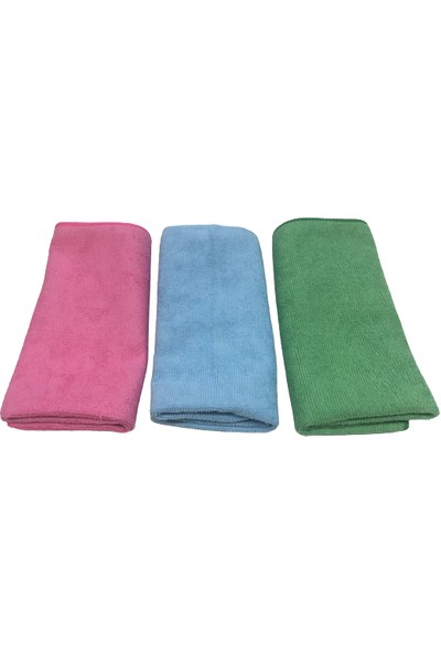 Parypary Mikrofiber Havlu Genel Temizlik Bezi 3lü 40X40CM Parypary Mikrofiber Havlu Genel Temizlik Bezi 3lü 40X40CM