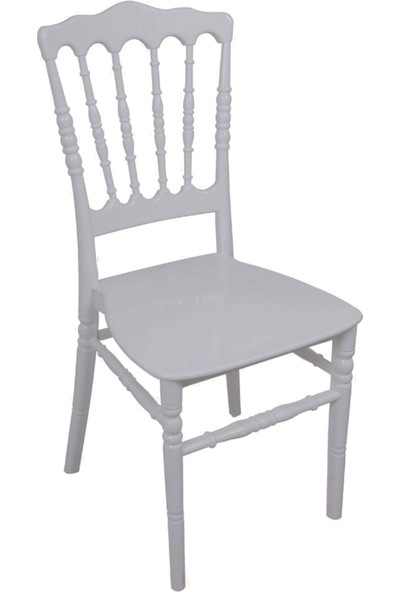 Romanoset Plastik Romanoset Napolyon Plastik Sandalye Gri 2 Li Set