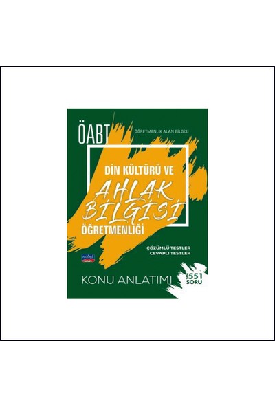 Nobel Akademik Yayıncılık Öabt 2022 Din Kültürü ve Ahlak Bilgisi Öğretmenliği Konu Anlatımlı / Nobel