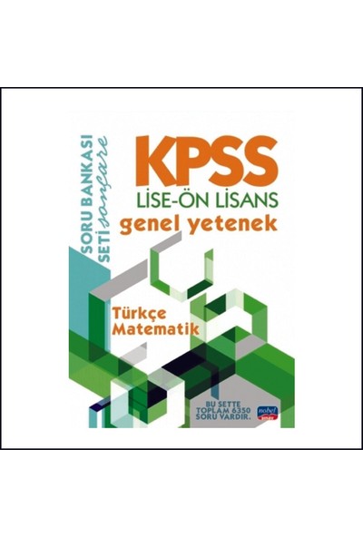 Nobel Akademik Yayıncılık KPSS 2022 Lise Önlisans Genel Kültür Soru Bankası Tek Kitap / Nobel Nobel Akademik Yayıncılık KPSS 2022 Lise Önlisans Genel Kültür Soru Bankası Tek Kitap / Nobel