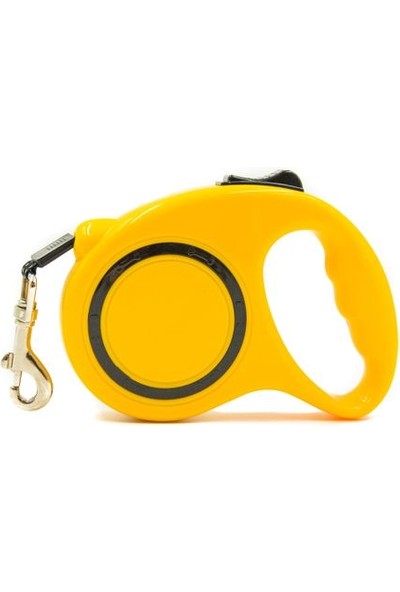 Mikail AVM Evcil Hayvan Plus Makaralı Köpek Tasması Sarı Nl4 3M-12KG Mikail AVM Evcil Hayvan Plus Makaralı Köpek Tasması Sarı Nl4 3M-12KG