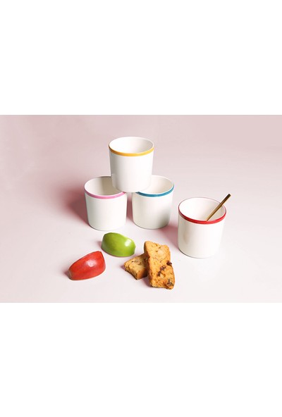 Porland Ruby Colours 4lü Bardak Takımı 230CC