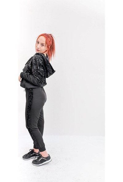 Envious Pul-Payet Alt Üst Eşofman Takımı Siyah