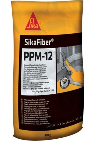 Sika Fiber Ppm 12 / Beton ve Harç Için Polipropilen Lif