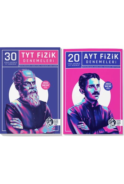 Ertan Sinan Şahin TYT ve AYT 2022 50' Li Deneme Seti