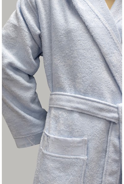 Class Bambu Kapüşonlu Erkek Bornozu