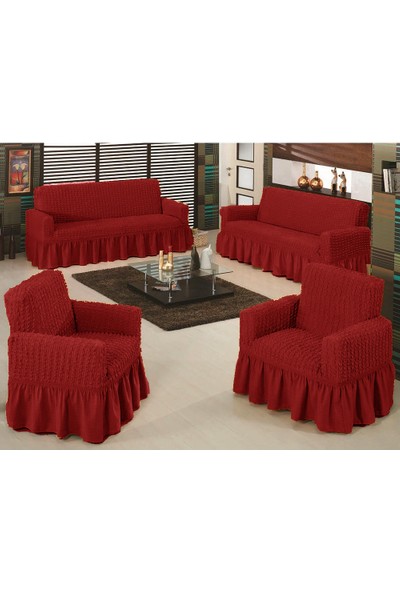 Polatti 3+3+1+1 Bürümcük Koltuk Örtüsü Takımı (Standart)