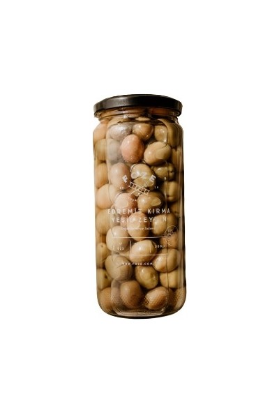 Foze Edremit Kırma Yeşil Zeytin 300 Gr (3'lü Set) Foze Edremit Kırma Yeşil Zeytin 300 Gr (3'lü Set)