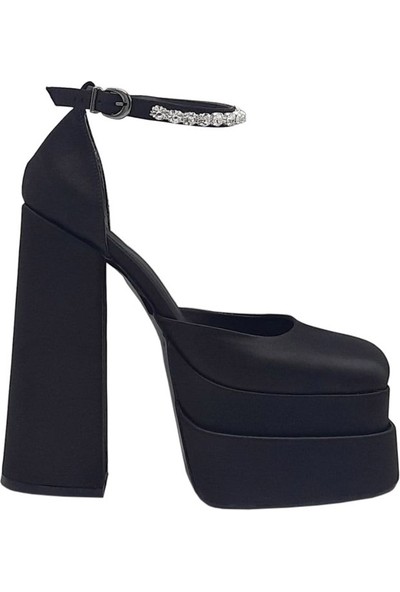 Moulin Shoes 011 220650 Siyah Saten Moulin Shoes 011 220650 Siyah Saten