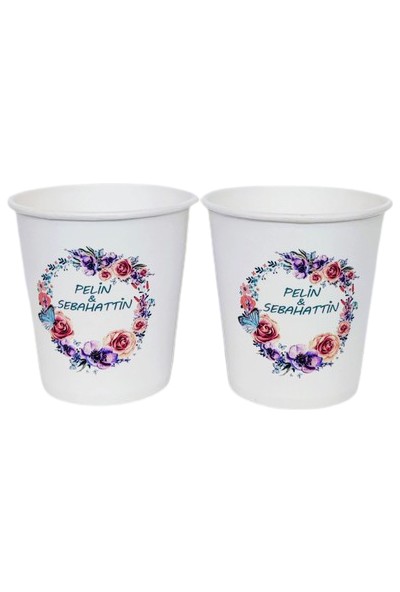 May Cup Firmaya Özel Baskılı Kağıt Bardak 3000 'li