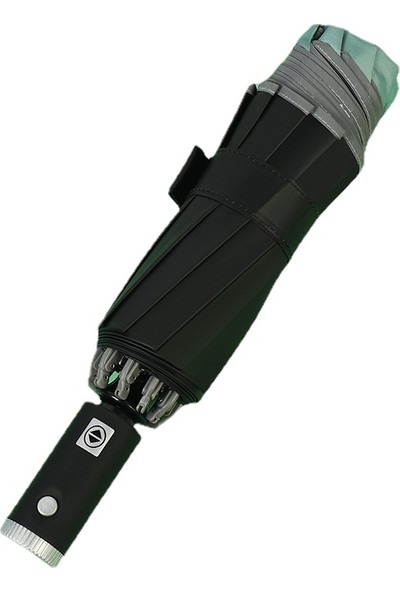 Moxi Yeni El Feneri Ters Şemsiye Otomatik Şemsiye Yansıtıcı Iş Güneşli Şemsiye Siyah Plastik Horlama Önleyici Şemsiye Güneş Şemsiyesi (Yurt Dışından)