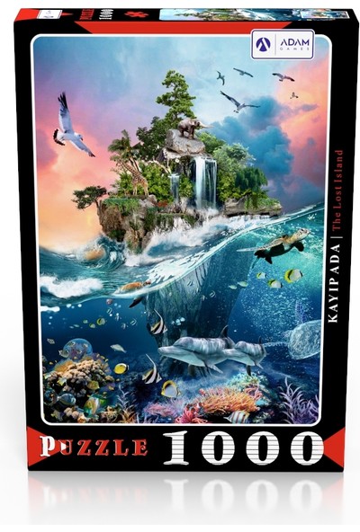 Adam Games Kayıp Ada 1000 Parça Puzzle Yapboz Adam Games Kayıp Ada 1000 Parça Puzzle Yapboz