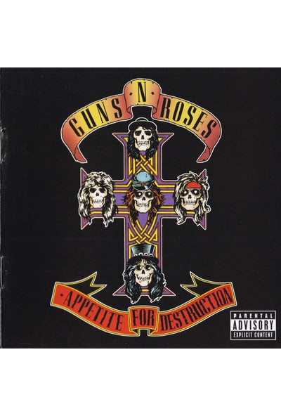 Guns N' Roses – Appetite For Destruction CD Guns N' Roses – Appetite For Destruction CD