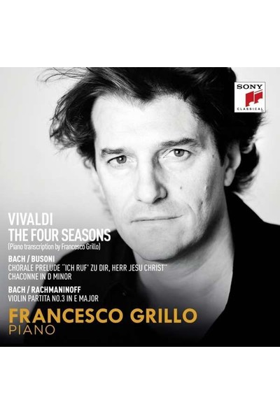 Francesco Grillo - Vivaldi: The Four Seasons (Arr. For Piano) CD Francesco Grillo - Vivaldi: The Four Seasons (Arr. For Piano) CD