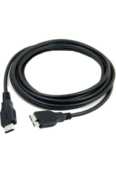 Keepro Type C USB 3.1 To Mikro USB B Harici Harddisk Kablosu 3m Keepro Type C USB 3.1 To Mikro USB B Harici Harddisk Kablosu 3m