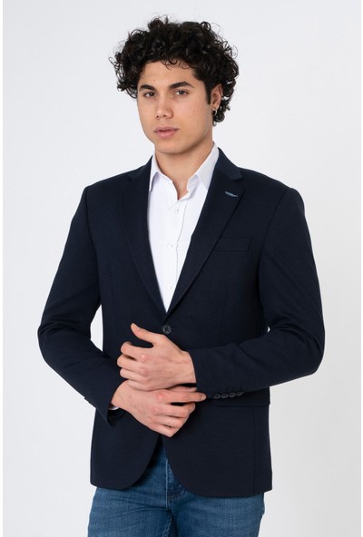 White Stone Brüksel Slim Fit 6 Drop Ceket Laci White Stone Brüksel Slim Fit 6 Drop Ceket Laci