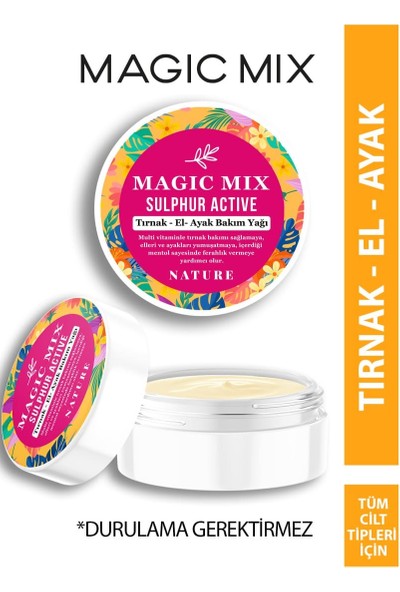 MAGIC MIX Active Sulphur Tırnak Yağı 50 ml