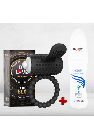 Drlove Güçlü Titreşimli Klitoral Uyarıcılı Penis Halkası Drlove Güçlü Titreşimli Klitoral Uyarıcılı Penis Halkası