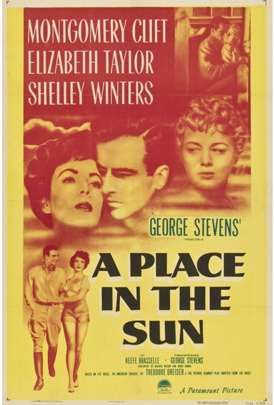 A Place In The Sun (1951) 70 cm x 100 cm Afiş - Poster Zengezaba A Place In The Sun (1951) 70 cm x 100 cm Afiş - Poster Zengezaba