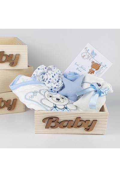 One Seviyo Erkek Bebek Yenidoğan Hastane Çıkışı Hediye Sepeti One Seviyo Erkek Bebek Yenidoğan Hastane Çıkışı Hediye Sepeti