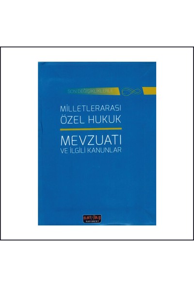 Milletlerarası Özel Hukuk Mevzuatı Cep 2021 Ekim / Savaş