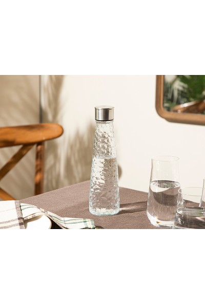 English Home Largii Cam Saklama Şişe 500 ml Şeffaf