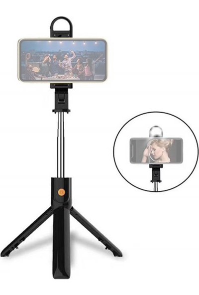 Top Geek K10S Çok Fonksiyonlu Taşınabilir 5 Bölümlü Uzatılabilir Selfie Çubuğu (Yurt Dışından) Top Geek K10S Çok Fonksiyonlu Taşınabilir 5 Bölümlü Uzatılabilir Selfie Çubuğu (Yurt Dışından)