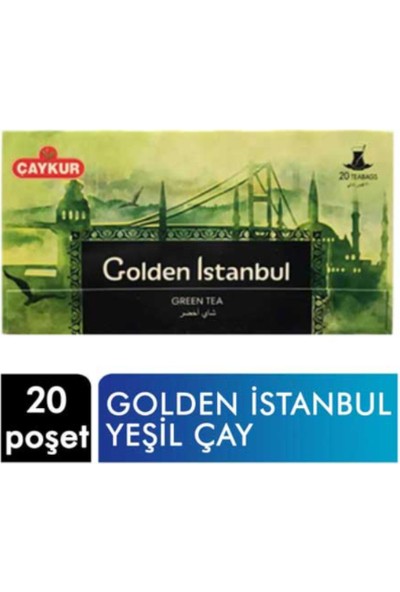 Çaykur Golden Istanbul Green Tea