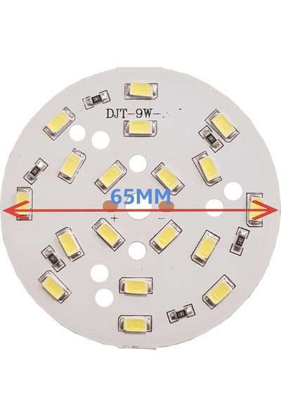 Hazar Led 12 Volt 9 Watt Smd 5630 Ledli Hazır LED Modül 65 mm Beyaz Hazar Led 12 Volt 9 Watt Smd 5630 Ledli Hazır LED Modül 65 mm Beyaz