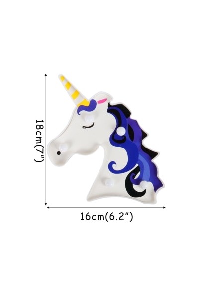 Hilall Shop Mini Unicorn Gece Lambası Dekoratif Hediyelik Hilall Shop Mini Unicorn Gece Lambası Dekoratif Hediyelik