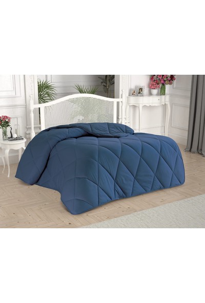 Taç - Tek Kişilik Lacivert Polar Yorgan |155X215