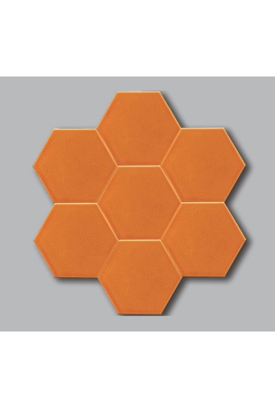 Kütahya Çini Yapı Tasarım SS09-09 Altıgen Seri Tarçın Düz 1 Adet Kütahya Çini Yapı Tasarım SS09-09 Altıgen Seri Tarçın Düz 1 Adet