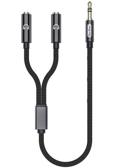 Go Des ​Go Des GAC-218 3.5mm Aux Çoğaltıcı Siyah
