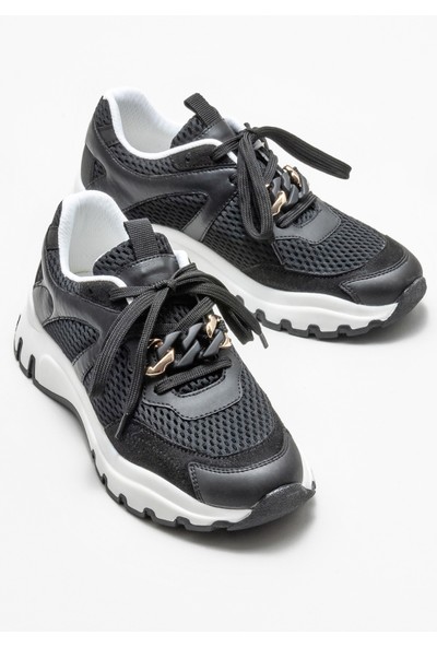 Elle Shoes Siyah Kadın Spor Ayakkabı