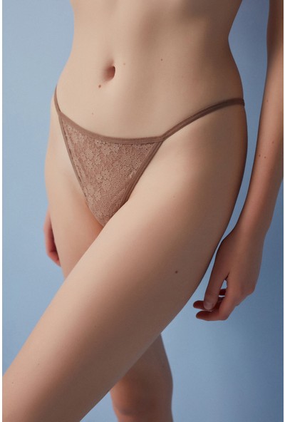 Penti Bej Lacy Dream String Külot Penti Bej Lacy Dream String Külot