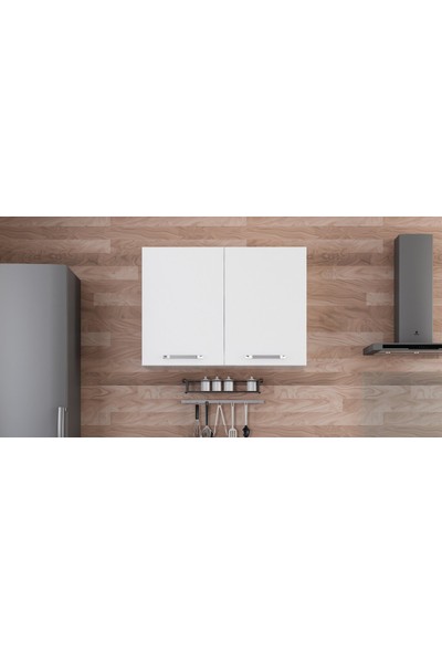 Minar 100 cm Mutfak Dolabı Beyaz 100-B2-ÜST Modül Minar 100 cm Mutfak Dolabı Beyaz 100-B2-ÜST Modül